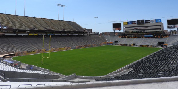 Sun Devil Stadium after Phase II of renovations - Arizona Sports
