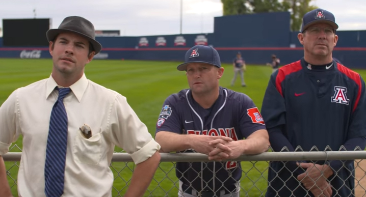 Arizona baseball gets its 'Major League' on in promotional video