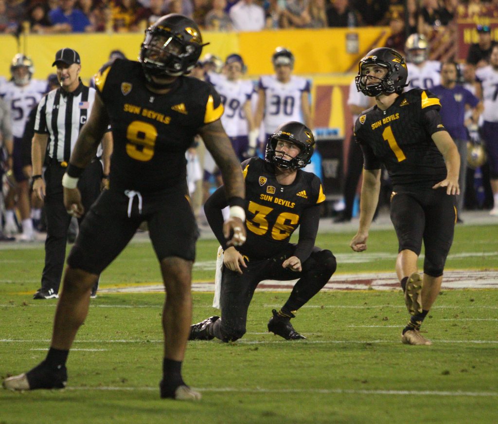 ASU kicker Ruiz handling big expectations