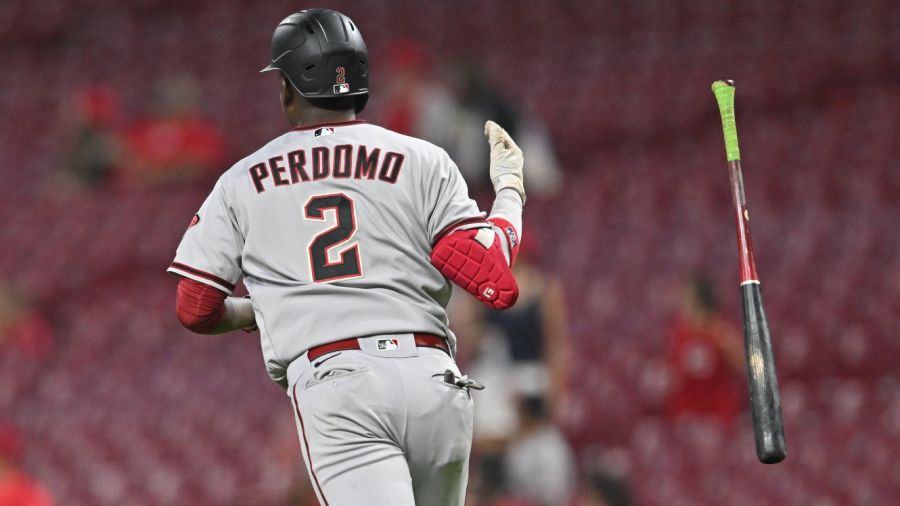 D-backs' Geraldo Perdomo hits grand slam for 1st career home run