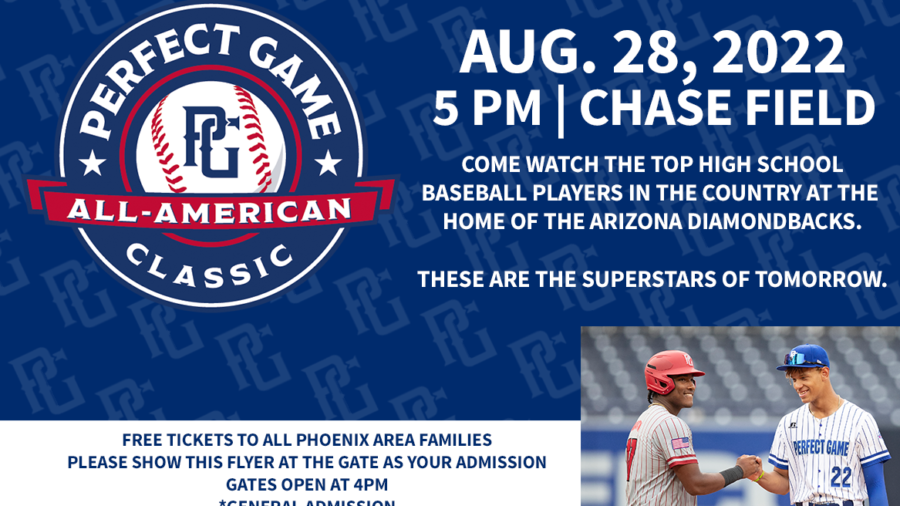 Chase Field to host 20th Perfect Game All-American Classic