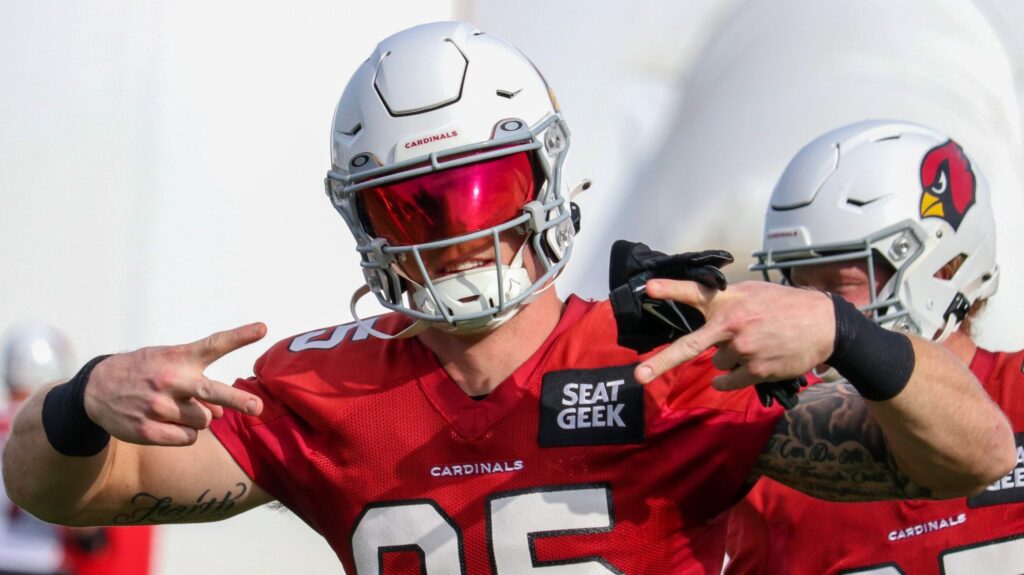 Trey McBride taking Cardinals' TEs room under his wing