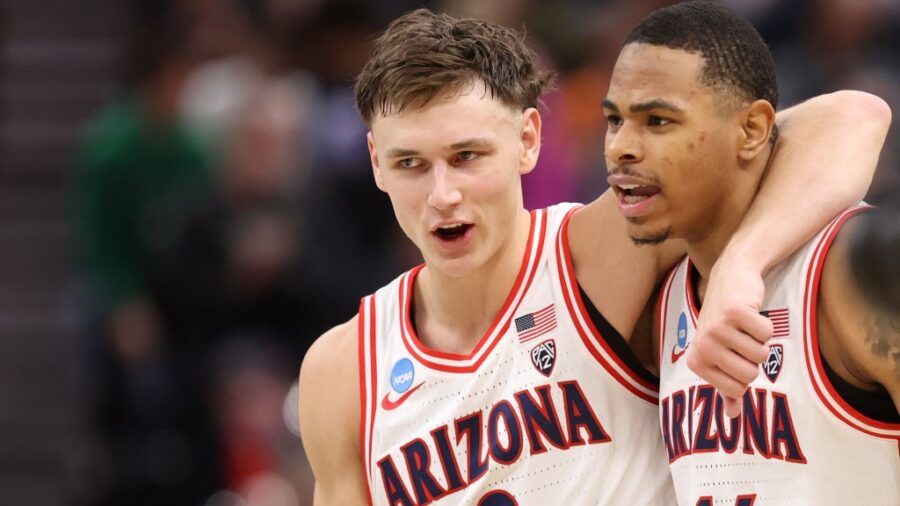 Arizona's Pelle Larsson, Keshad Johnson in 2024 NBA mock drafts