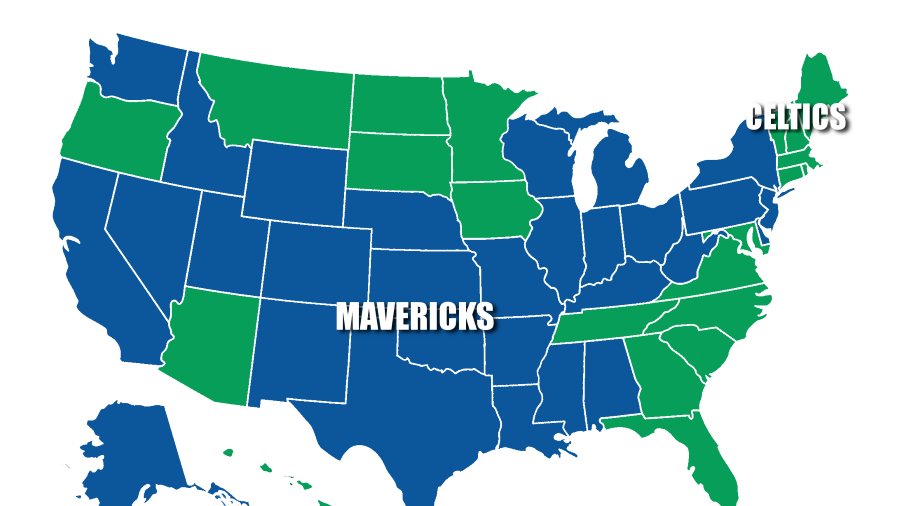 Study: Arizona rooting for Celtics over Luka Doncic's Mavericks