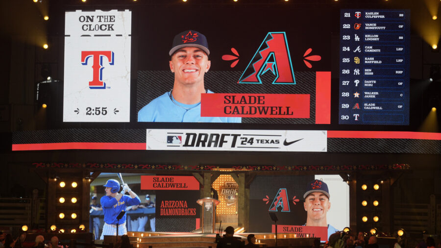 D-backs select OF Slade Caldwell with No. 29 pick in MLB Draft