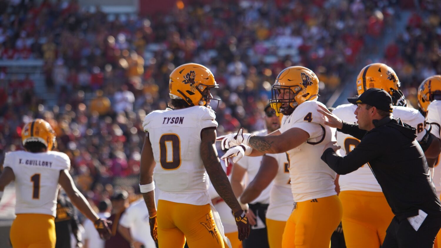 ASU's Skattebo, Tyson key 4 TDs to start vs. Arizona