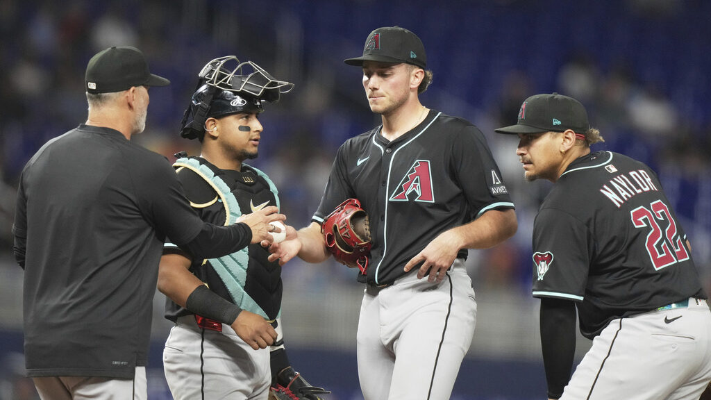 Diamondbacks' Brandon Pfaadt effective in win at Marlins