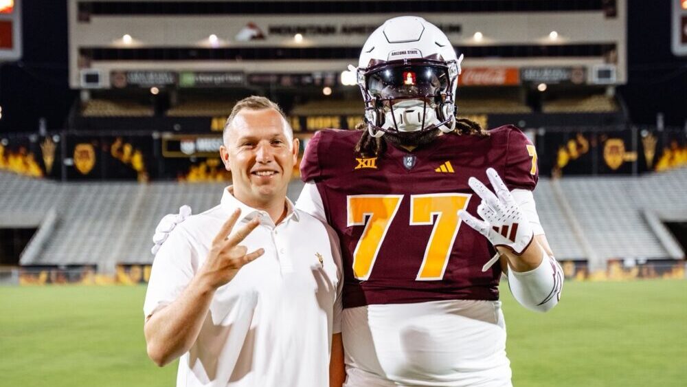ASU football gets 2026 commit OL Siosaia Lapuaho