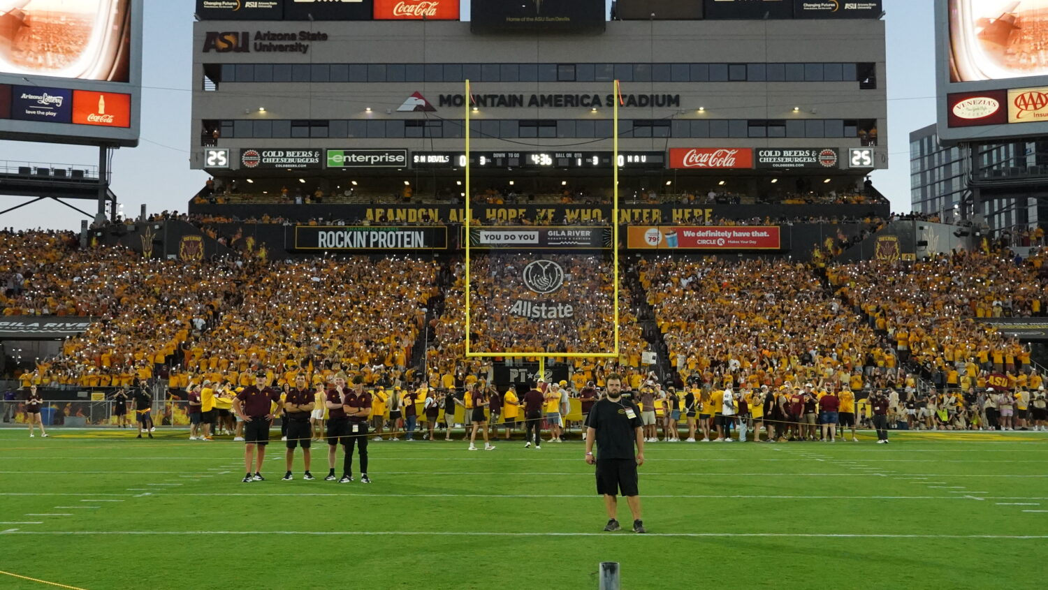 Arizona State students set attendance record in opener