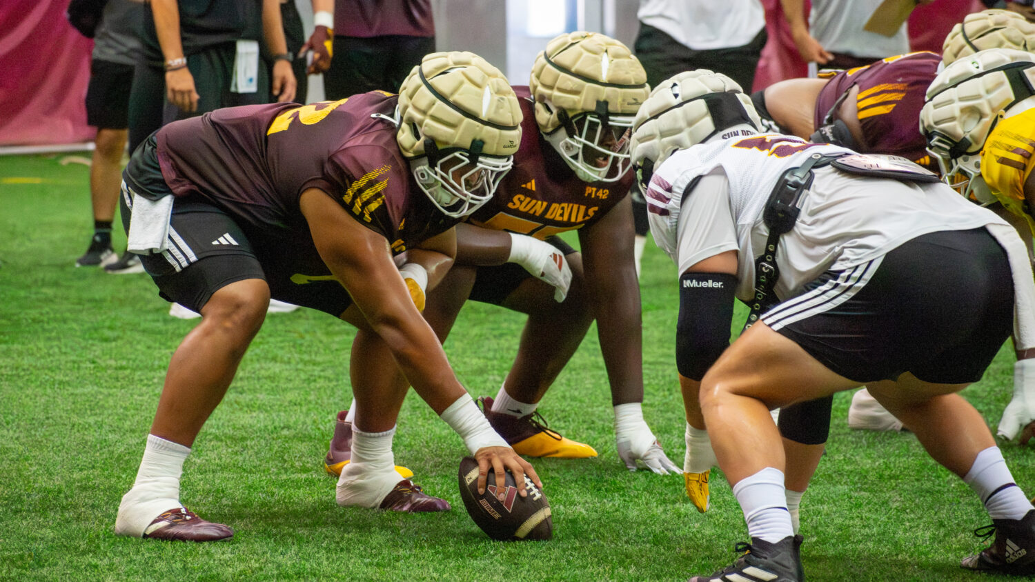 Arizona State's projected 2-deep with center decided