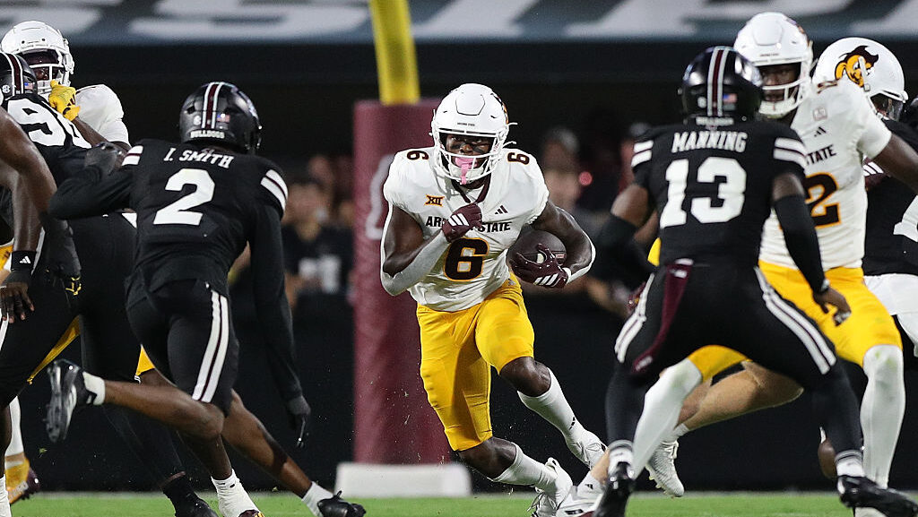Kanye Udoh scores 1st touchdown in Arizona State career