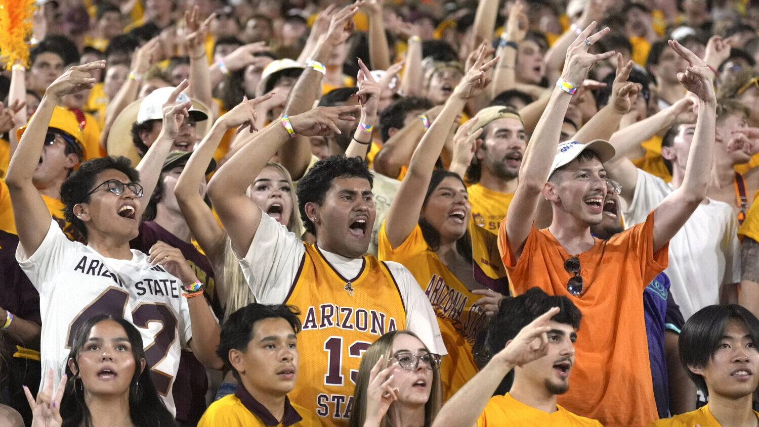 ASU wins 1st Big 12 Student Section of the Week award
