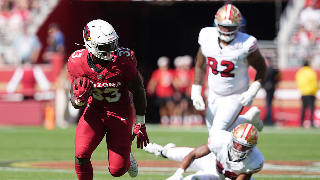 Trey Benson, the floor is yours as Cardinals RB1