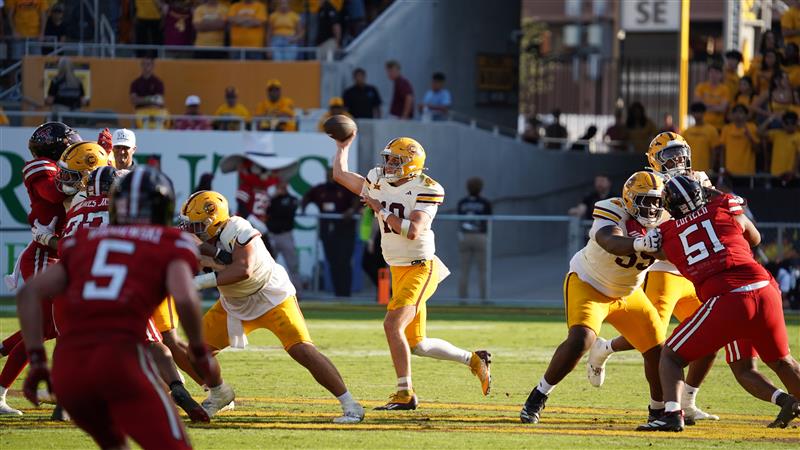 ASU's Sam Leavitt leads game-winning drive vs. Texas Tech
