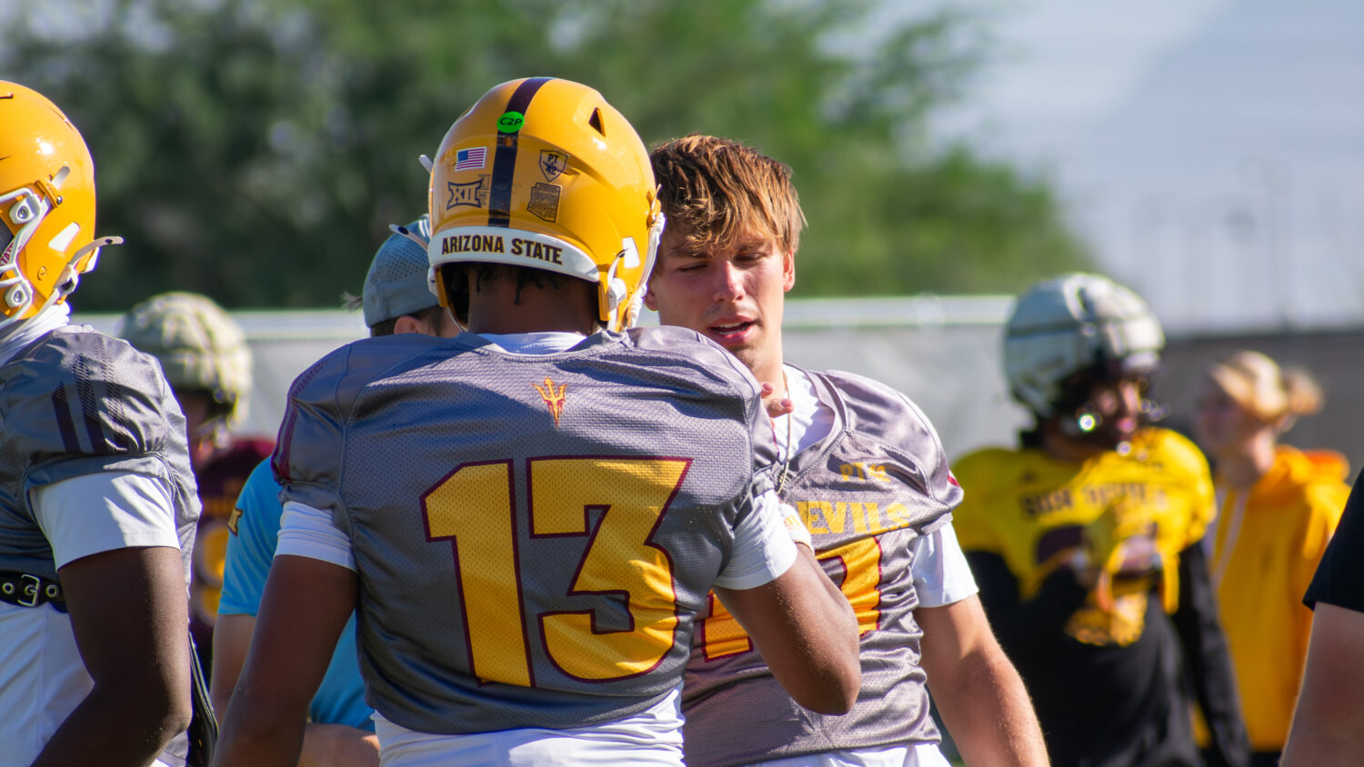 What is ASU's QB outlook for 2026 if Sam Leavitt leaves?